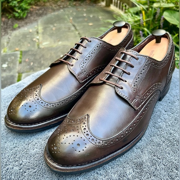 Allen Edmonds | Shoes | Allen Edmonds Ace Mens Dark Brown Leather ...